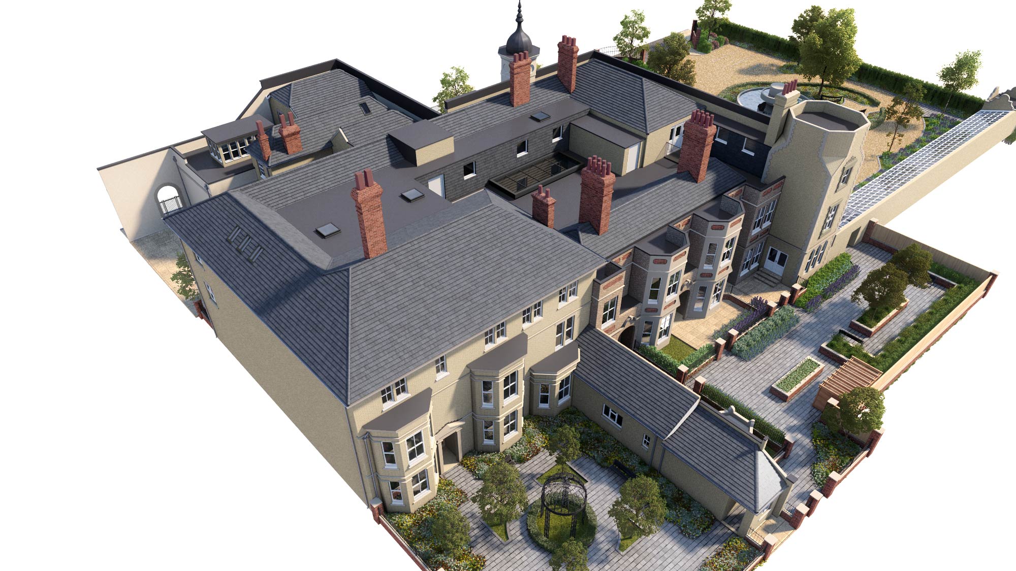 Work to give iconic listed Finch House in Chapters a new lease of life ...