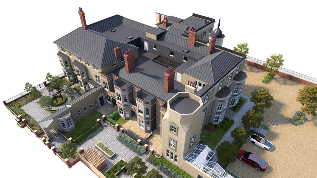 Work to give iconic listed Finch House in Chapters a new lease of life ...