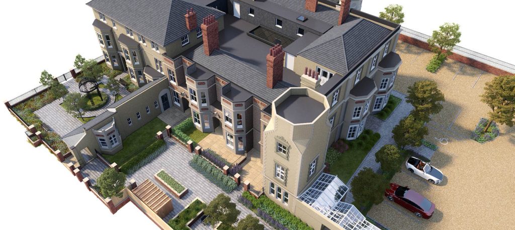 Work to give iconic listed Finch House in Chapters a new lease of life ...